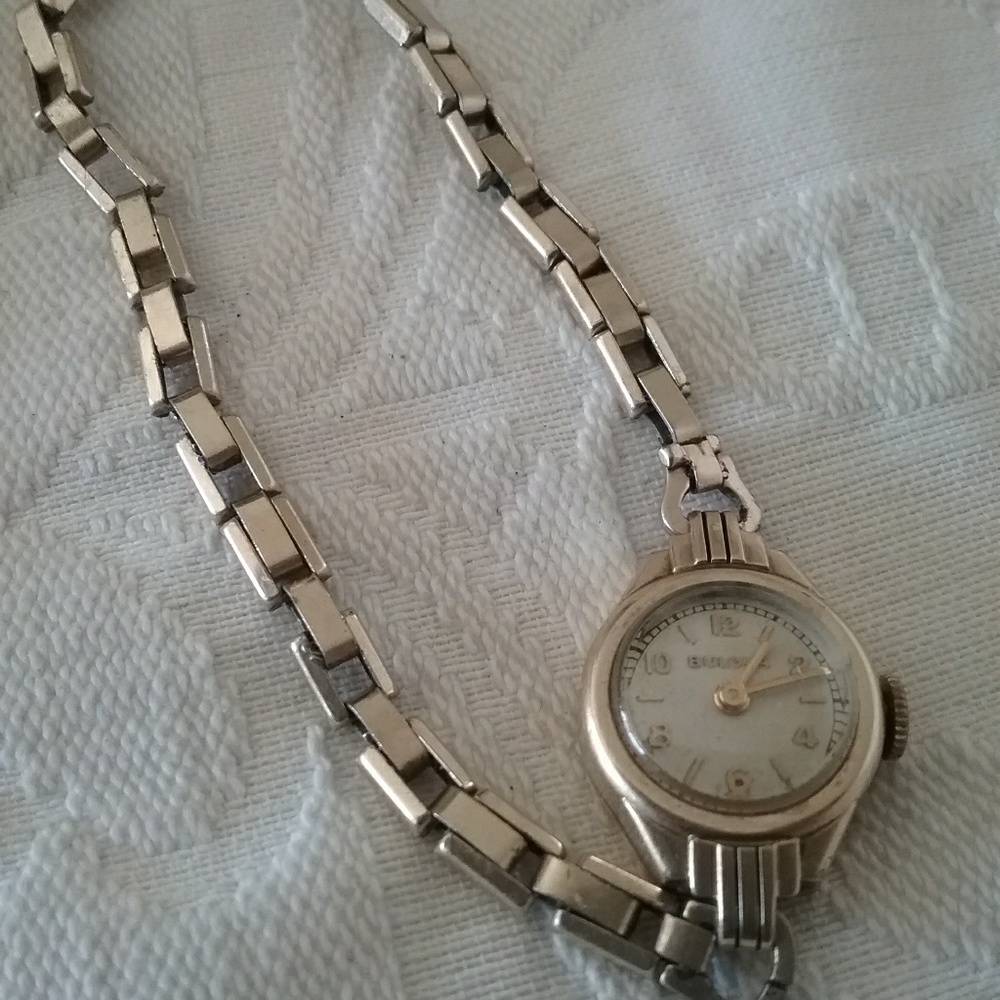 Watch By Bulova 10k Rolled Gold Plate - Gem